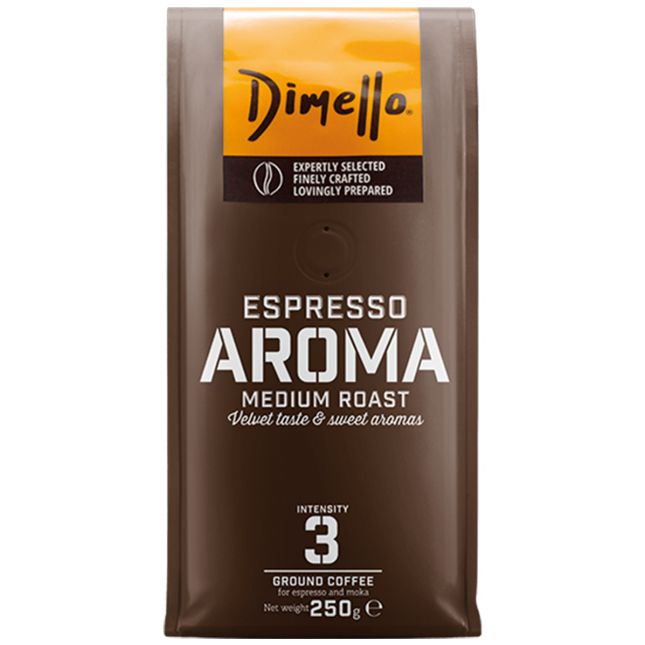 Dimello - Espresso Coffee Aroma (Ground) - 250g | Bakaliko – Buy Online Greek Products