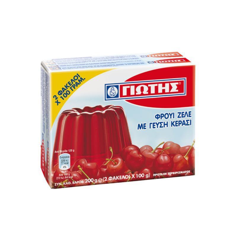 Giotis - Jelly Cherry (Zele) - 200g | Bakaliko – Buy Online Greek Products
