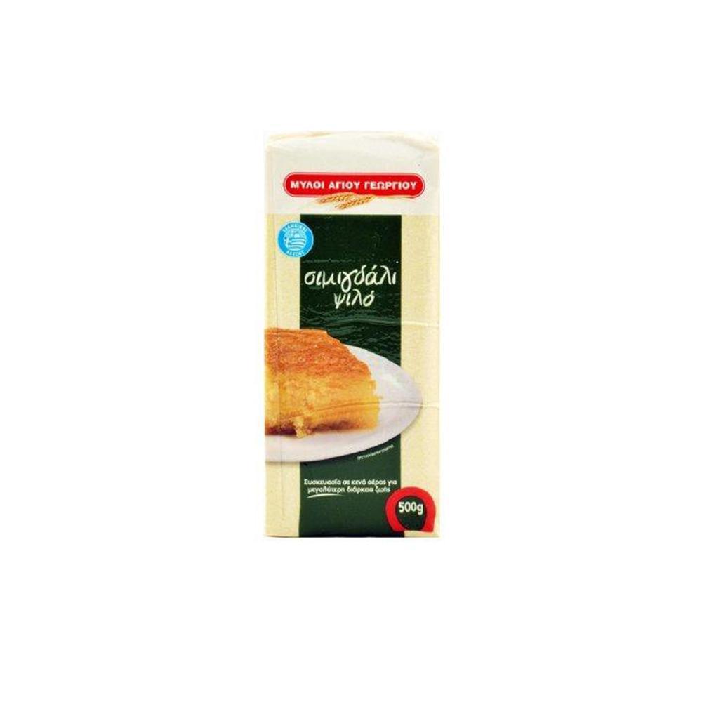 Myloi Ag. Georgiou - Simigdali Psilo (griesmeel fijn) - 500g | Bakaliko ...